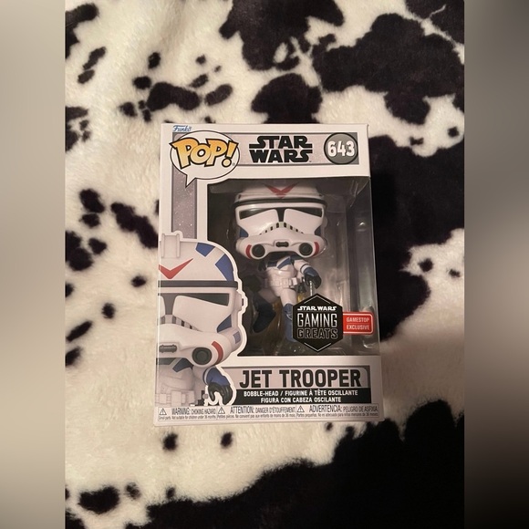 Funko | Toys | Star Wars Jet Trooper 643 Funko Pop Nwt | Poshmark